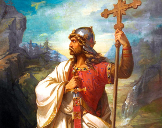 Reyes de la península ibérica. Don Pelayo y Gaudiosa | Cinco Noticias