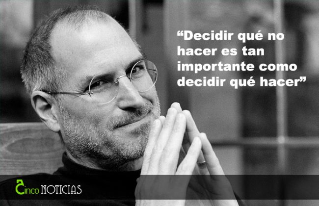 118 frases de Steve Jobs: reflexiones sobre éxito, futuro… | Cinco Noticias